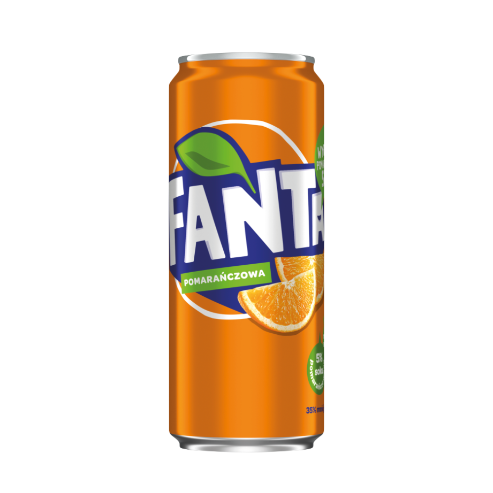 Fanta orange 330ml sleek can Europe – LTD Trade